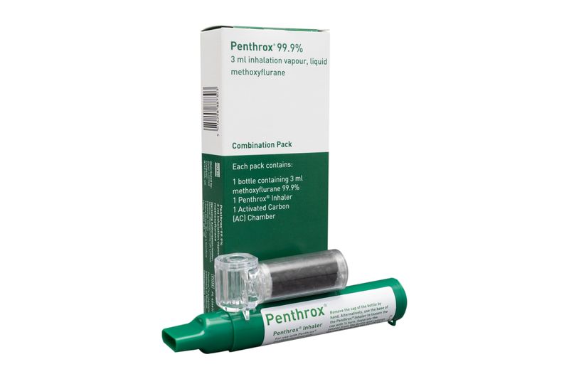 Penthrox (Methoxyflurane) Inhalation Liquid - 3ml (1) *POM* | Kays Medical