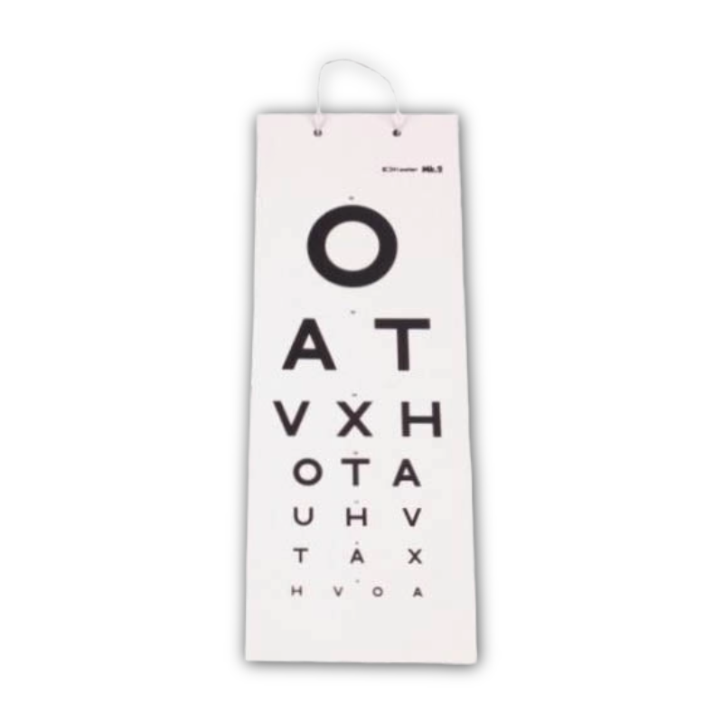 3m VTE Direct Eye Test Chart - DVLA 7.5 | Kays Medical