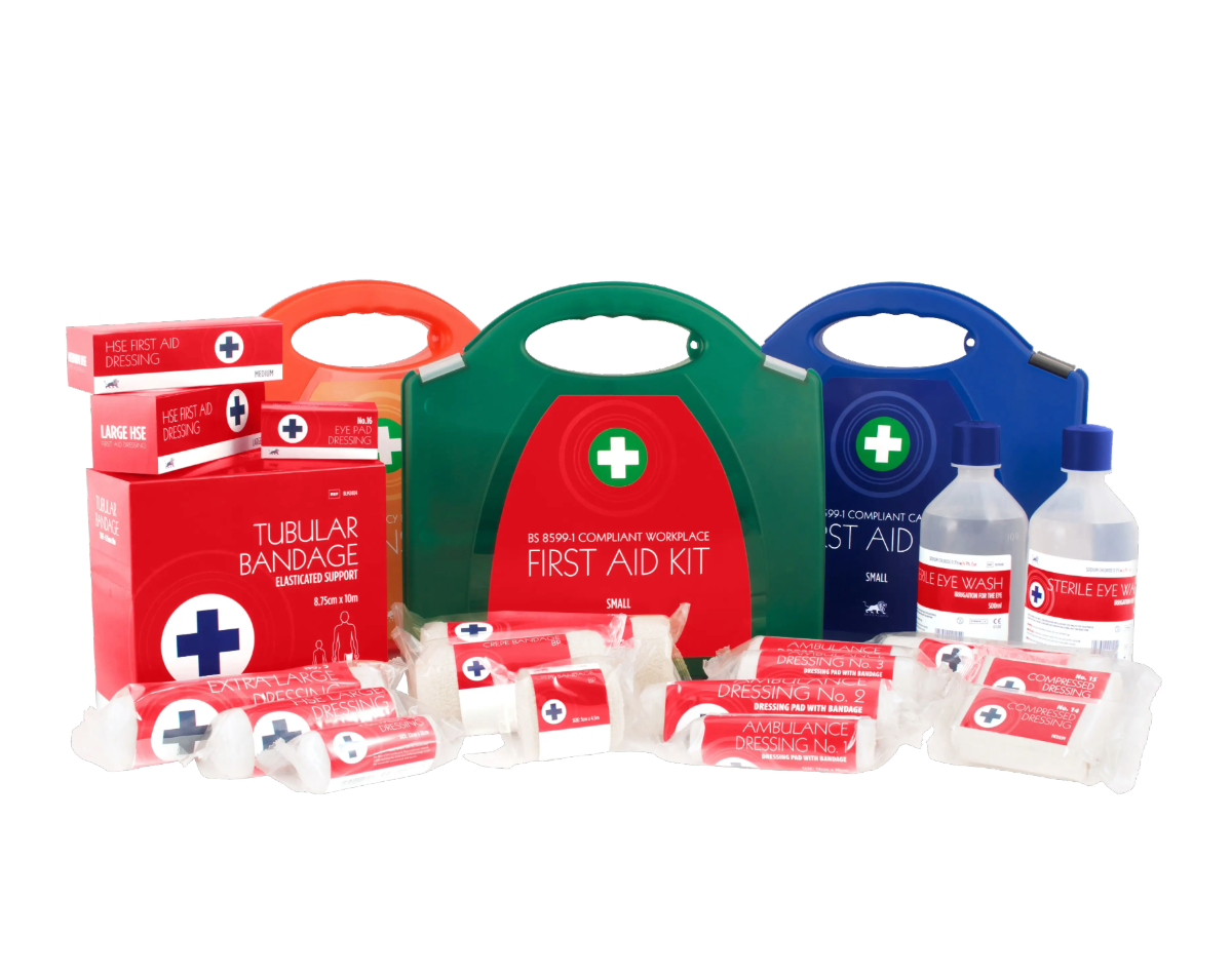 Blue Lion First Aid Products | BS 8599-1 Kits | Kays Medical